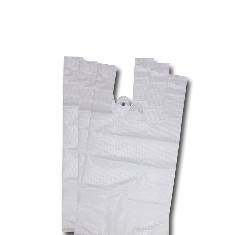 ED0201Milky White Plastic Carry Bag (Thick) - Kwong Wah Paper Product ...