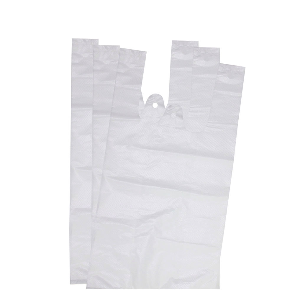 ED0202Milky White Plastic Carry Bag (Thick) - Kwong Wah Paper Product ...