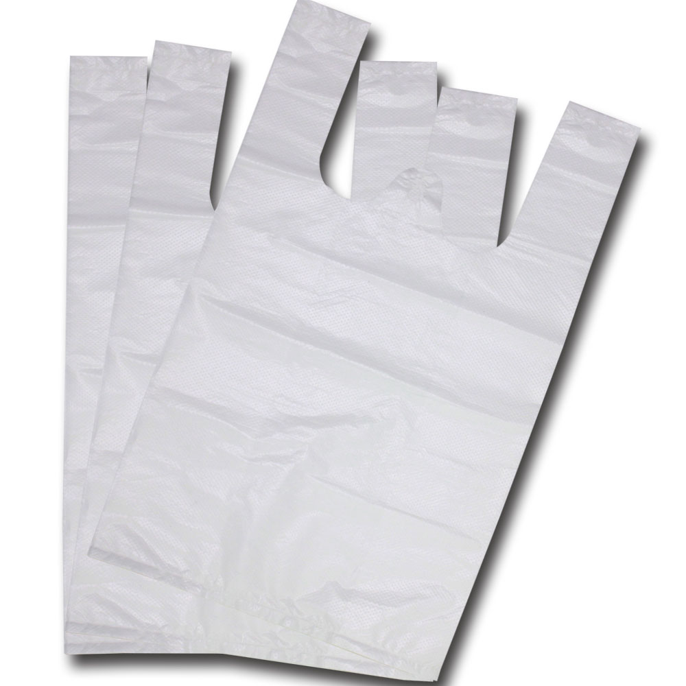 ED0401Milky White Plastic Carry Bag (Thick) - Kwong Wah Paper Product ...