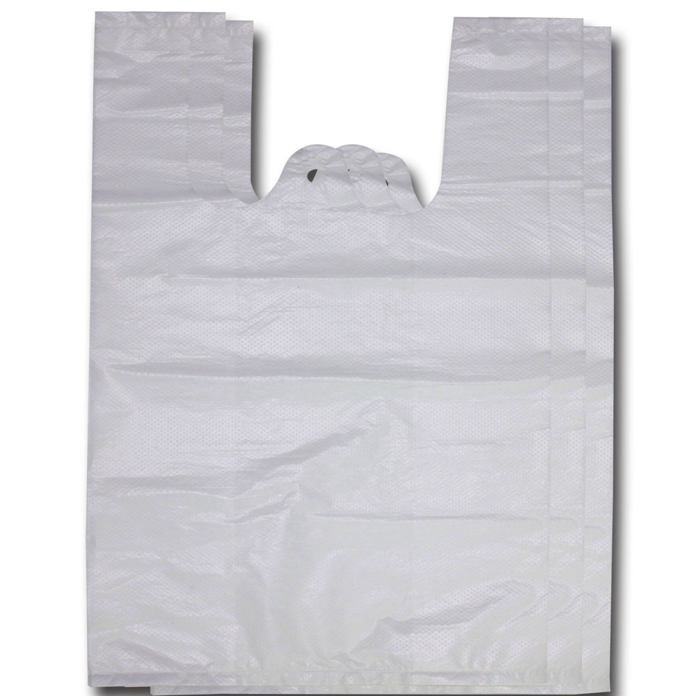 ED0601Milky White Plastic Carry Bag (Thick) - Kwong Wah Paper Product ...