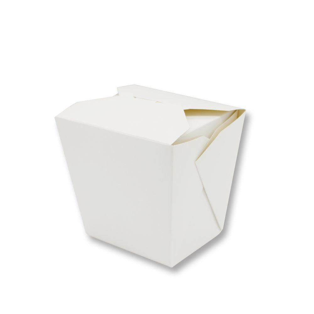 FA3002White Square Food Pail #F5A (26oz) - Kwong Wah Paper Product Co Ltd