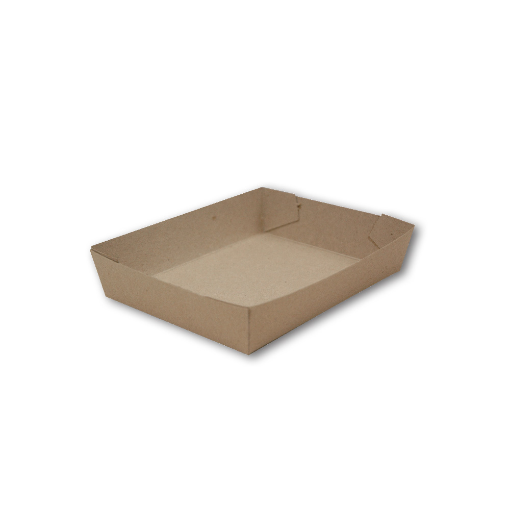 IA0606Brown Kraft Baking Paper Tray - Kwong Wah Paper Product Co Ltd