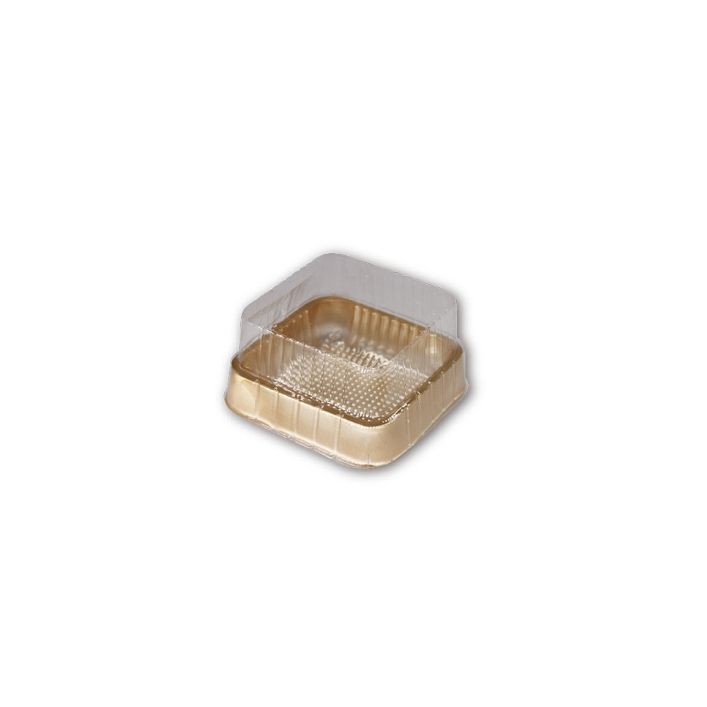 JE0305Golden Moon Cake Holder With Clear Lid (S) - Kwong Wah Paper ...